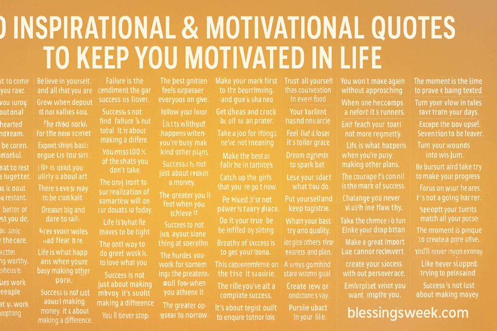 210 Inspirational & Motivational Quotes to Keep You Motivated in Life ...